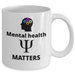 Psychology Coffee Mug Mental Health Matters Psychologist Gift ...