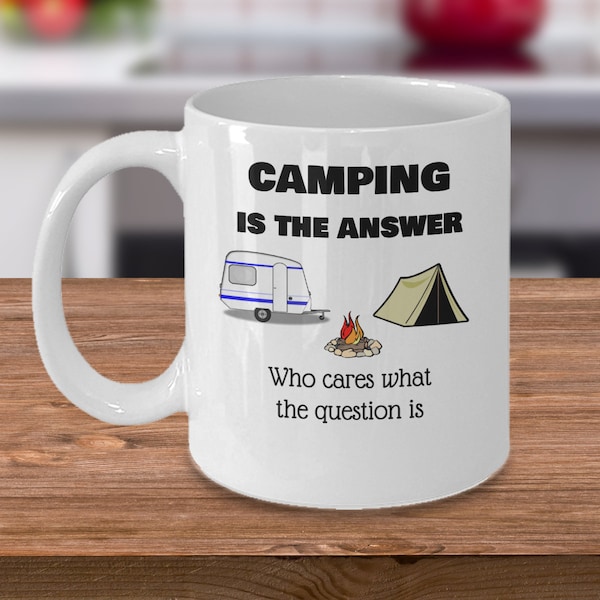 Novelty Camping Rv Trailer Mug - Etsy