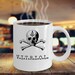 Freemason Coffee Mug - Masonic V.I.T.R.I.O.L. Symbol VITRIOL Skull and ...