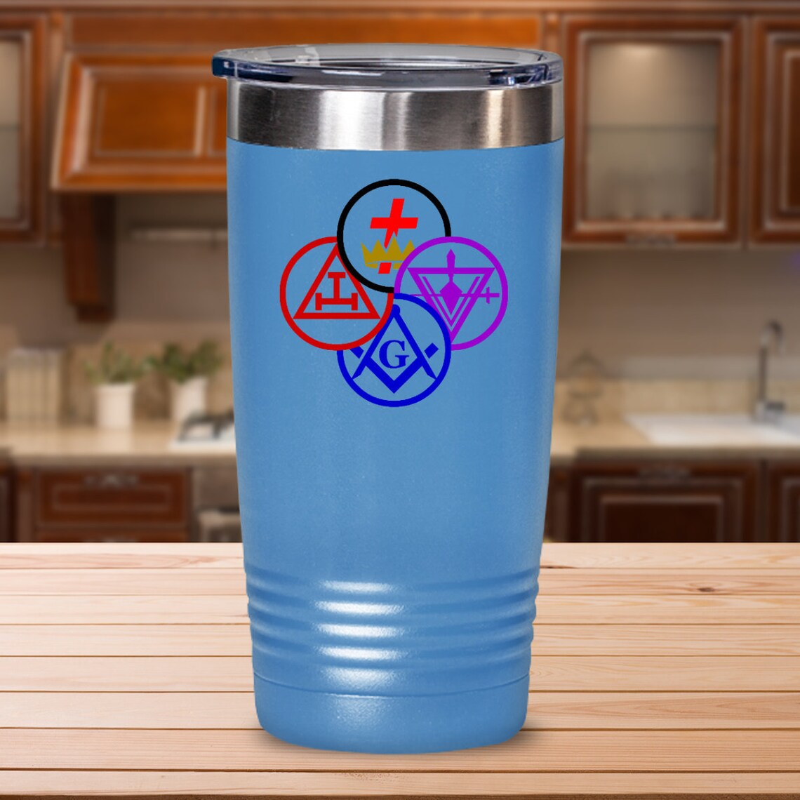 Masonic Tumbler Masonic York Rite Degrees Symbol Freemason - Etsy