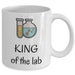 Science Coffee Mug King of the Lab Pharmacist Scientific - Etsy