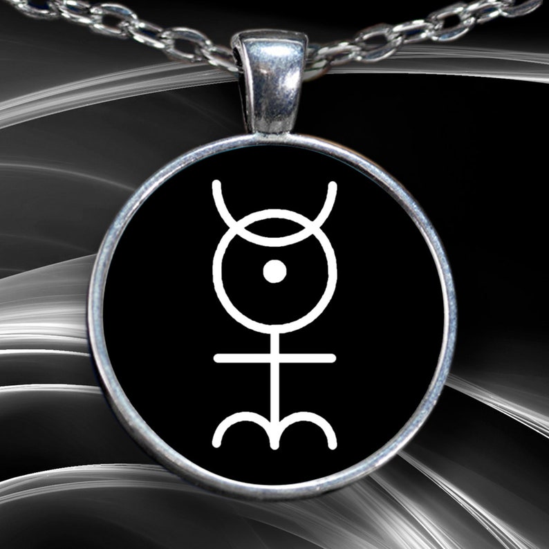 Esoteric necklace John Dee monas hieroglyphica symbol | Etsy