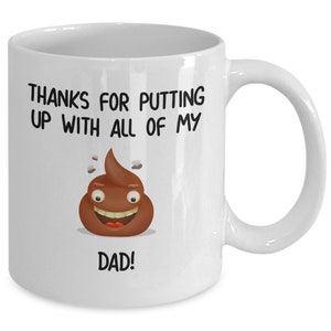 Funny Gift for Dad Poop Joke Fathers Day Gift New Dad Gift Dad Birthday ...