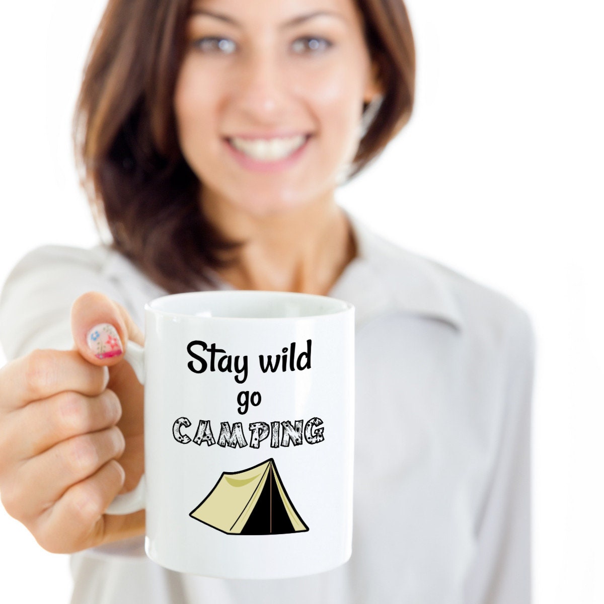 Camping Mug - Stay Wild Go Camping - Funny Gifts for Campers - Rv Gifts ...
