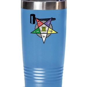 Order of the Eastern Star Tumbler - Past Matron Gavel Symbol ...