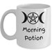 Wicca Magic PAGAN Coffee Mug - Morning Potion - Funny Witch Paganism ...