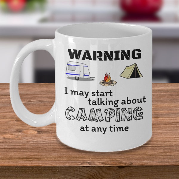 Novelty Camping Rv Trailer Mug Etsy