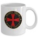 Knights Templar Coffee Mug Deus Vult God Wills It Latin Catholic ...