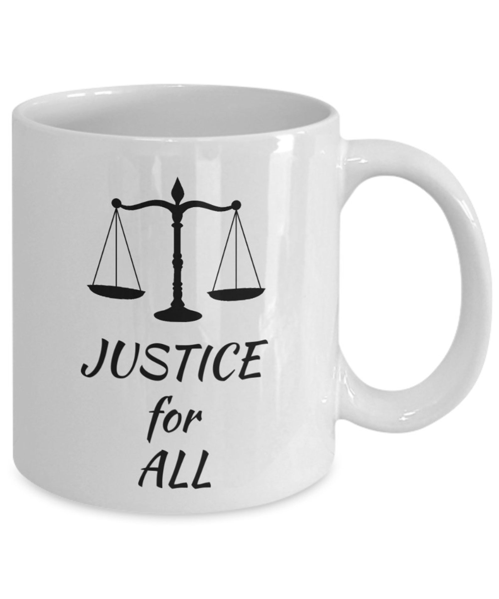 Lawyer Judge Coffee Mug - Justice - Scales of Justice Symbol ...