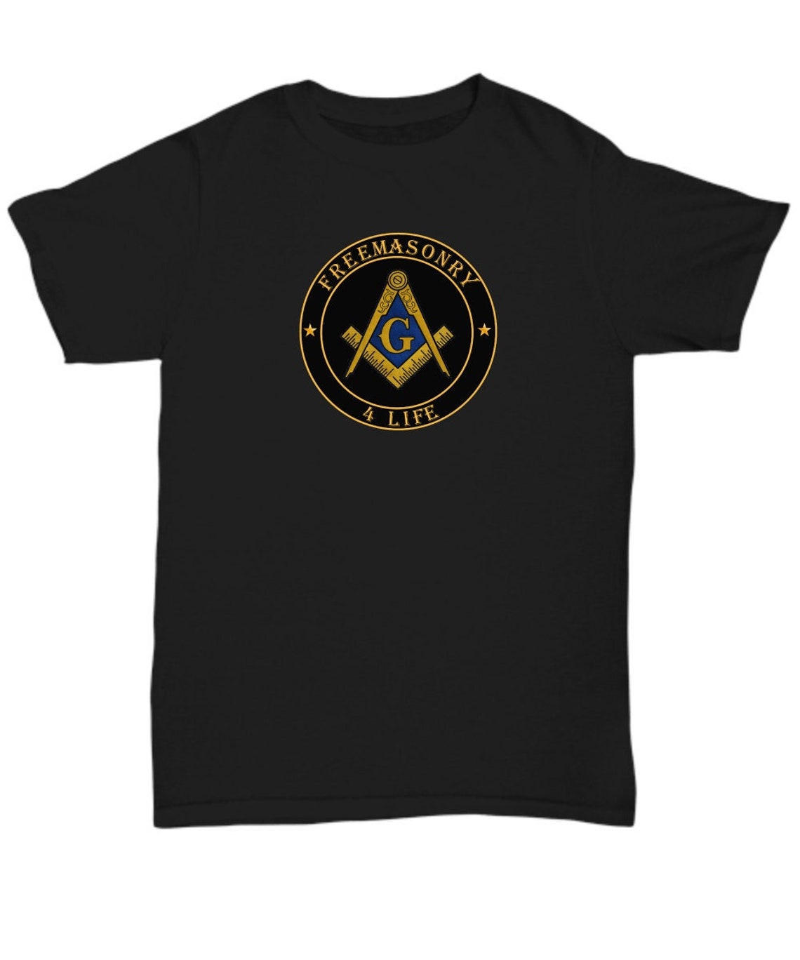 Masonic Shirt Freemasonry 4 Life Freemason Motto T-shirt | Etsy