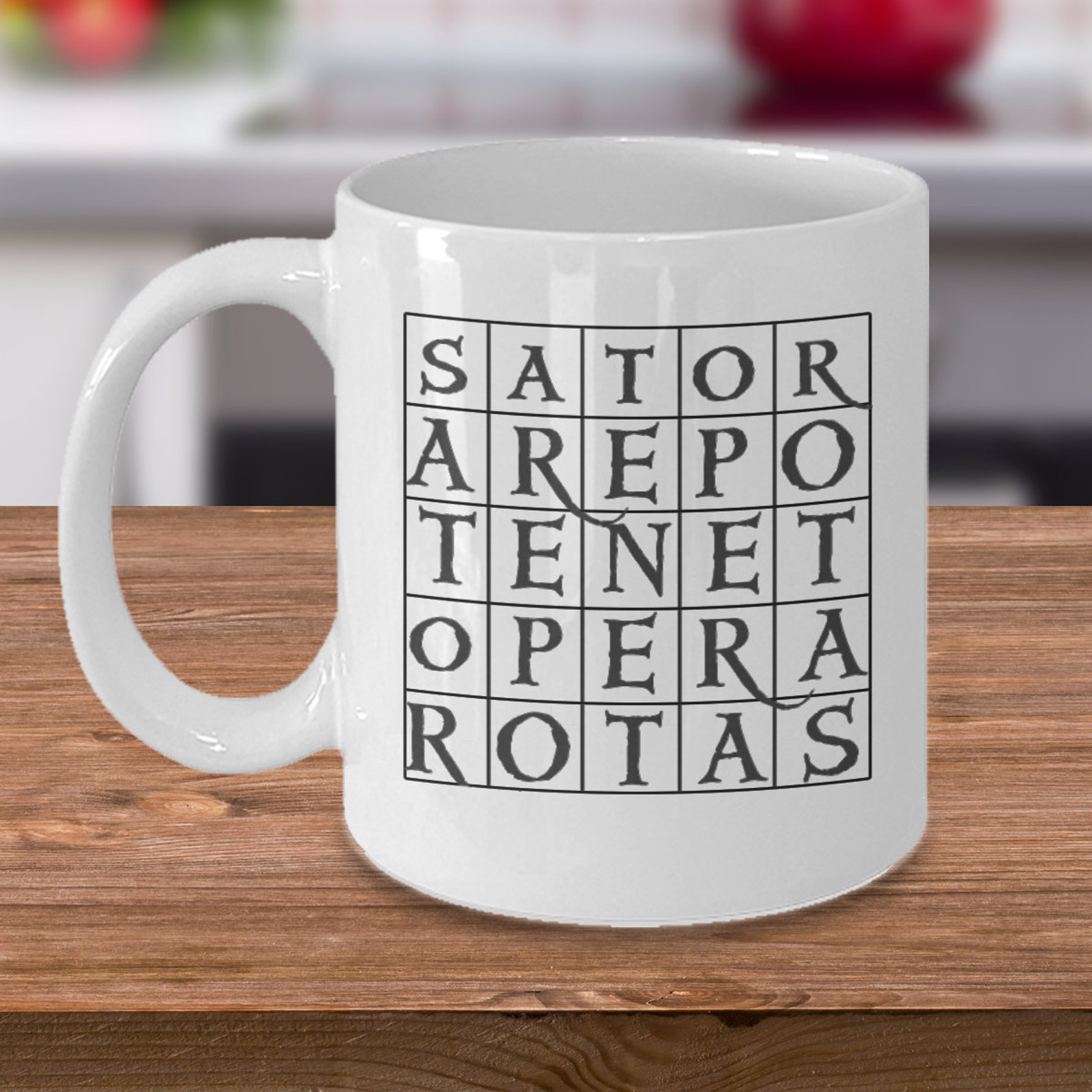 Esoteric Coffee Mug Sator Rotas Magic Square Occult - Etsy