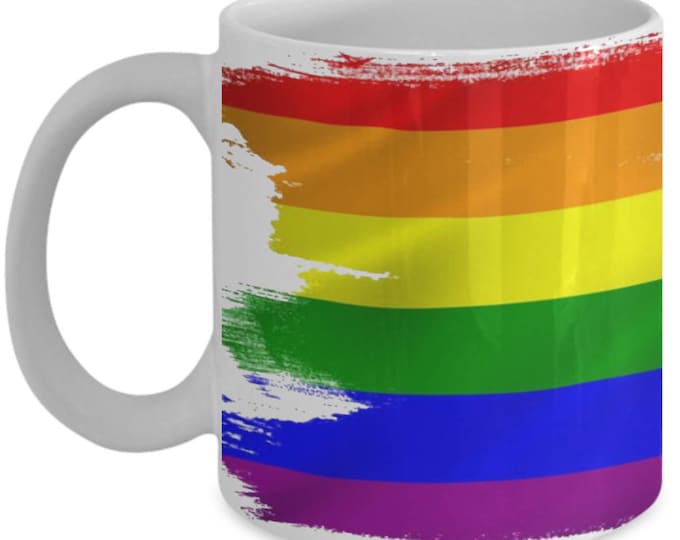 Lgbt Coffee Mug Funny Gay Mug Lesbian Humor Funny Gay Af Etsy