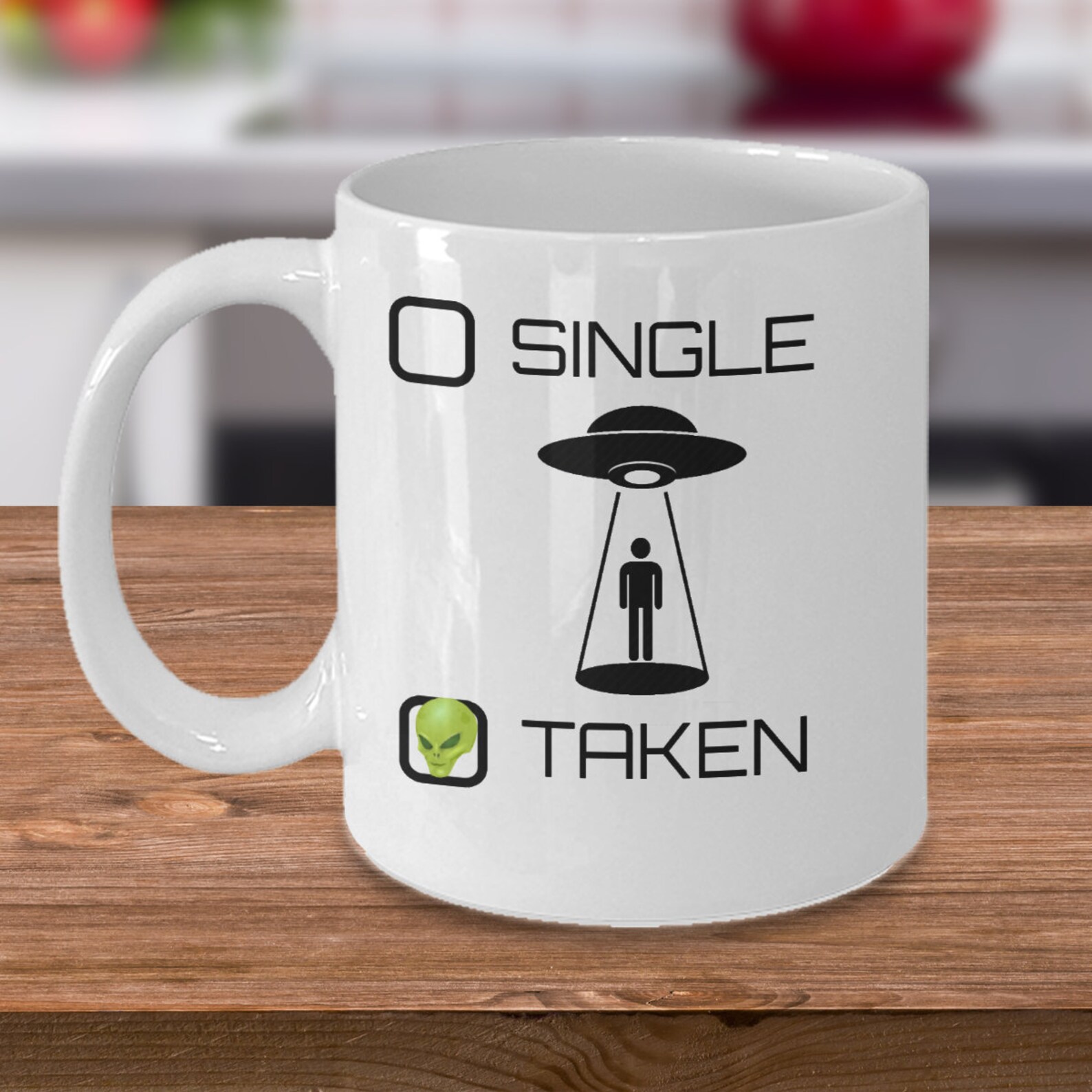 Alien Abduction Mug Taken by Aliens Funny UFO - Etsy