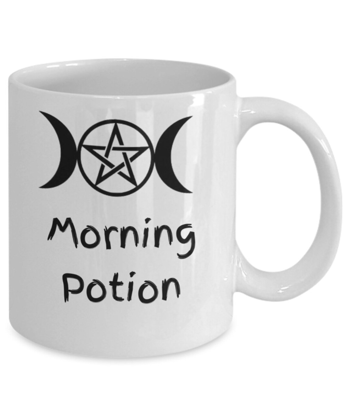 Wicca Magic PAGAN Coffee Mug - Morning Potion - Funny Witch Paganism ...