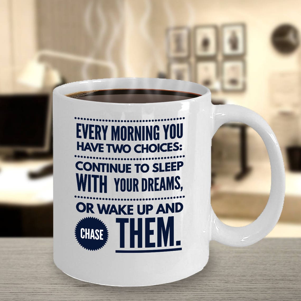 Motivational Mug Inspirational Positive Mug Every Morning - Etsy