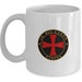 Knights Templar Coffee Mug in Hoc Signo Vinces Masonic Solomon Temple ...