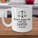 Law School Coffee Mug Gift Future Lawyer Funny Becoming A - Etsy
