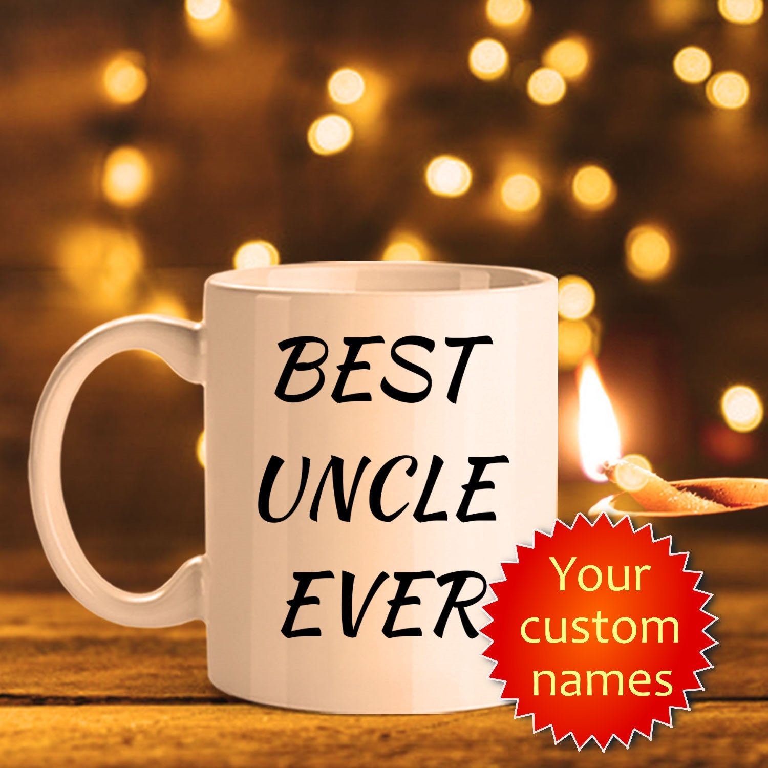 Best Uncle Ever Personalized Gifts Loving Uncle | Etsy