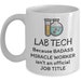 Laboratory Technician Mug Gift Lab Tech Because Badass Miracle Worker ...