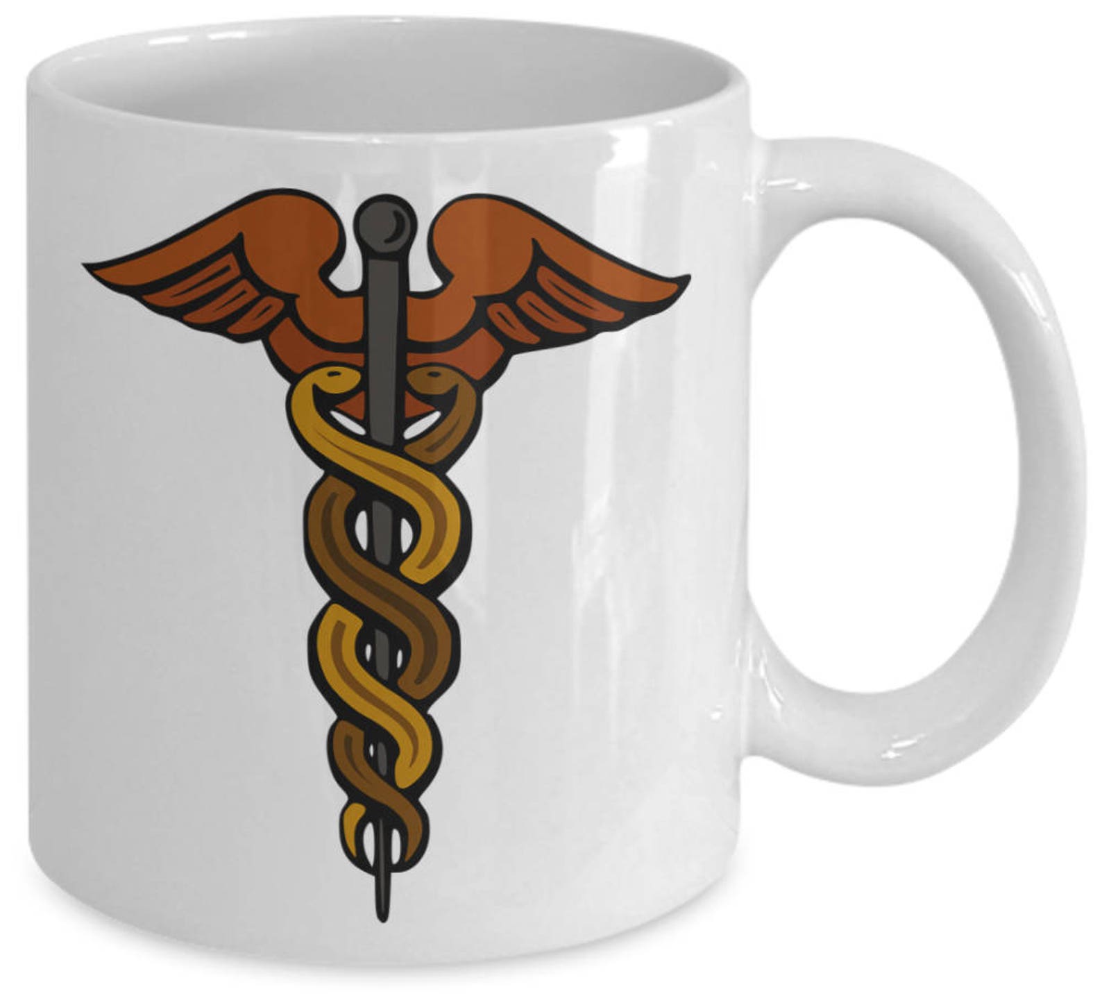 Esoteric Mug - Caduceus Symbol - Staff of Hermes - Alchemy - Hermetic ...
