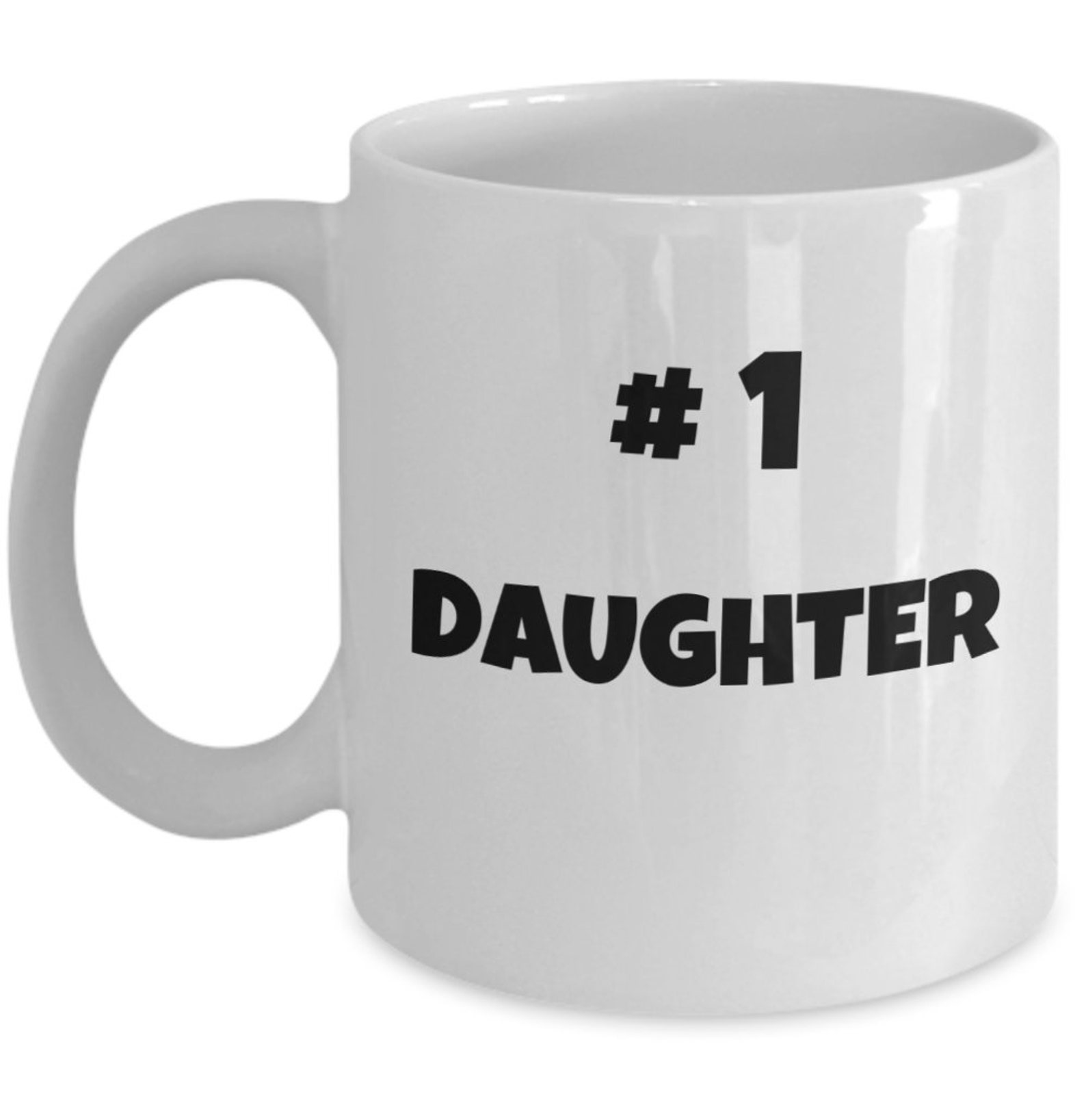 Number One Daughter 1 Daughter Funny Daughter's Day - Etsy