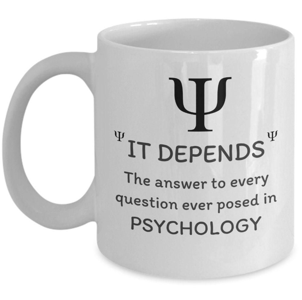 It Depends the Answer to Every Question Ever Posed in | Etsy