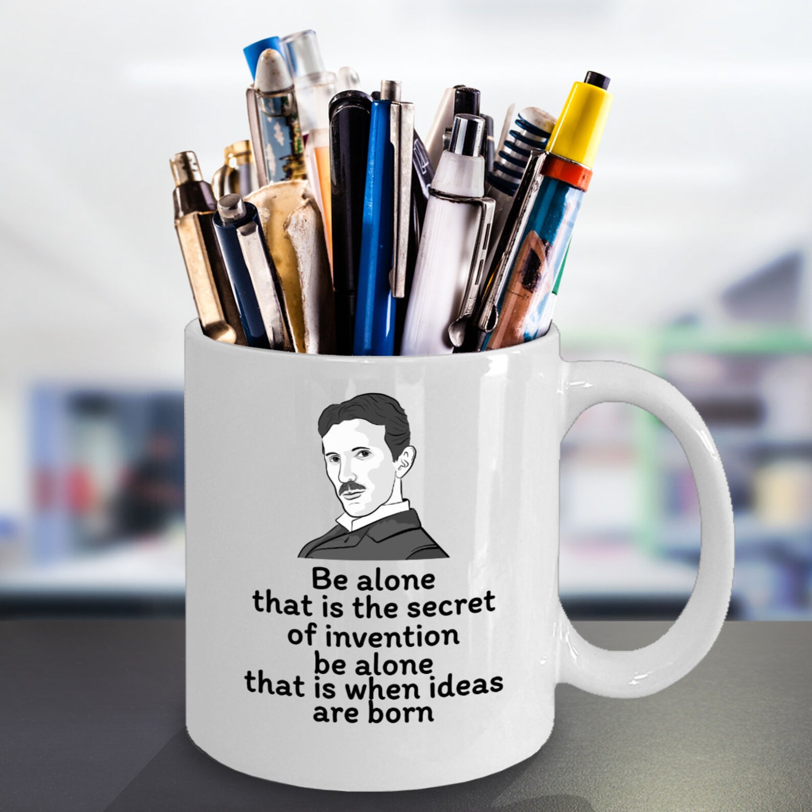 Science Physics Coffee Mug Secret of Invention Physicist - Etsy