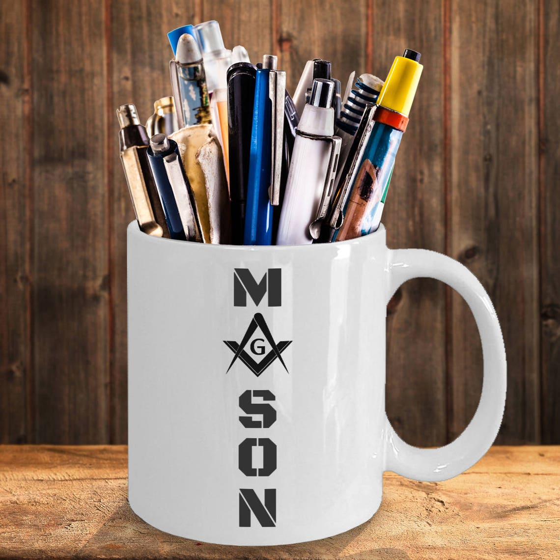 Freemason Coffee Mug - Masonic MASON Symbol - Freemasonry Gifts - Etsy