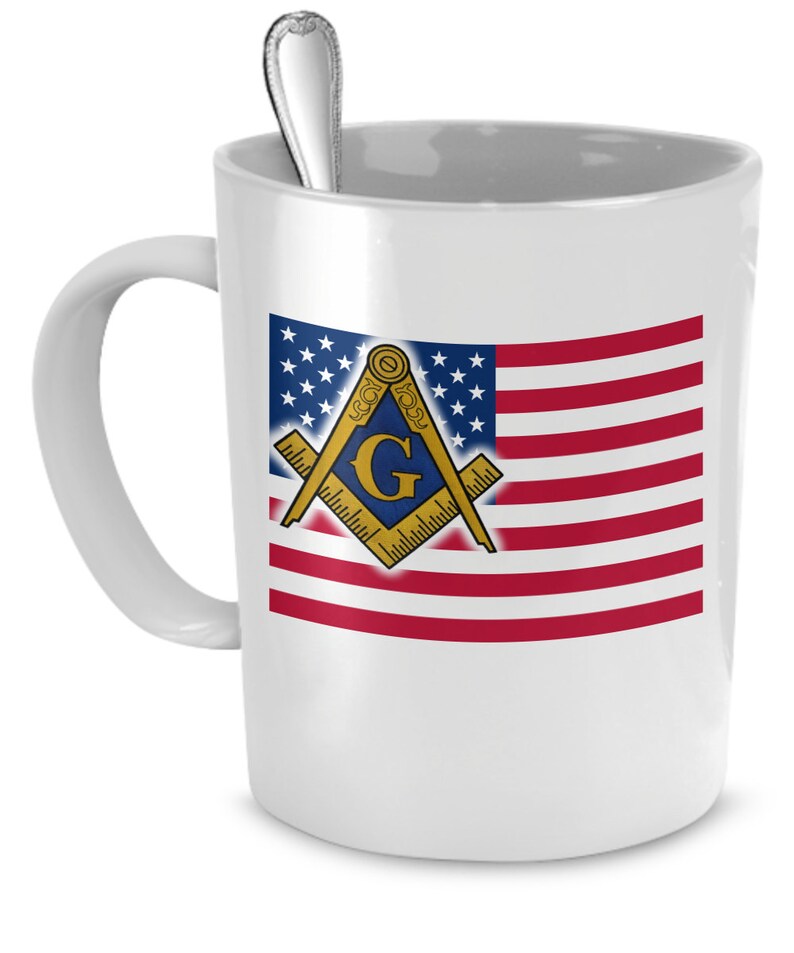 Freemason Coffee Mug USA Masonic Cup Masonic Gifts - Etsy