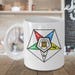 Order of the Eastern Star Coffee Mug OES Star Logo Masonic Gifts Cup - Etsy