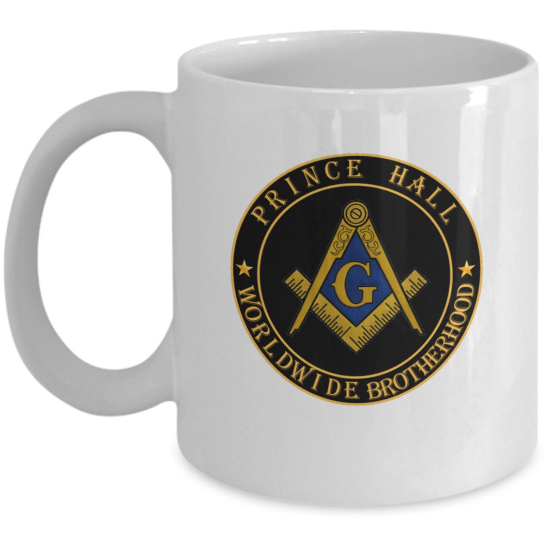 Freemason Coffee Mug Prince Hall Worldwide Brotherhood - Etsy