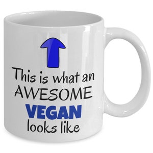 Vegan Mug - This is What an Awesome Vegan Looks Like - Vegan Gift ...