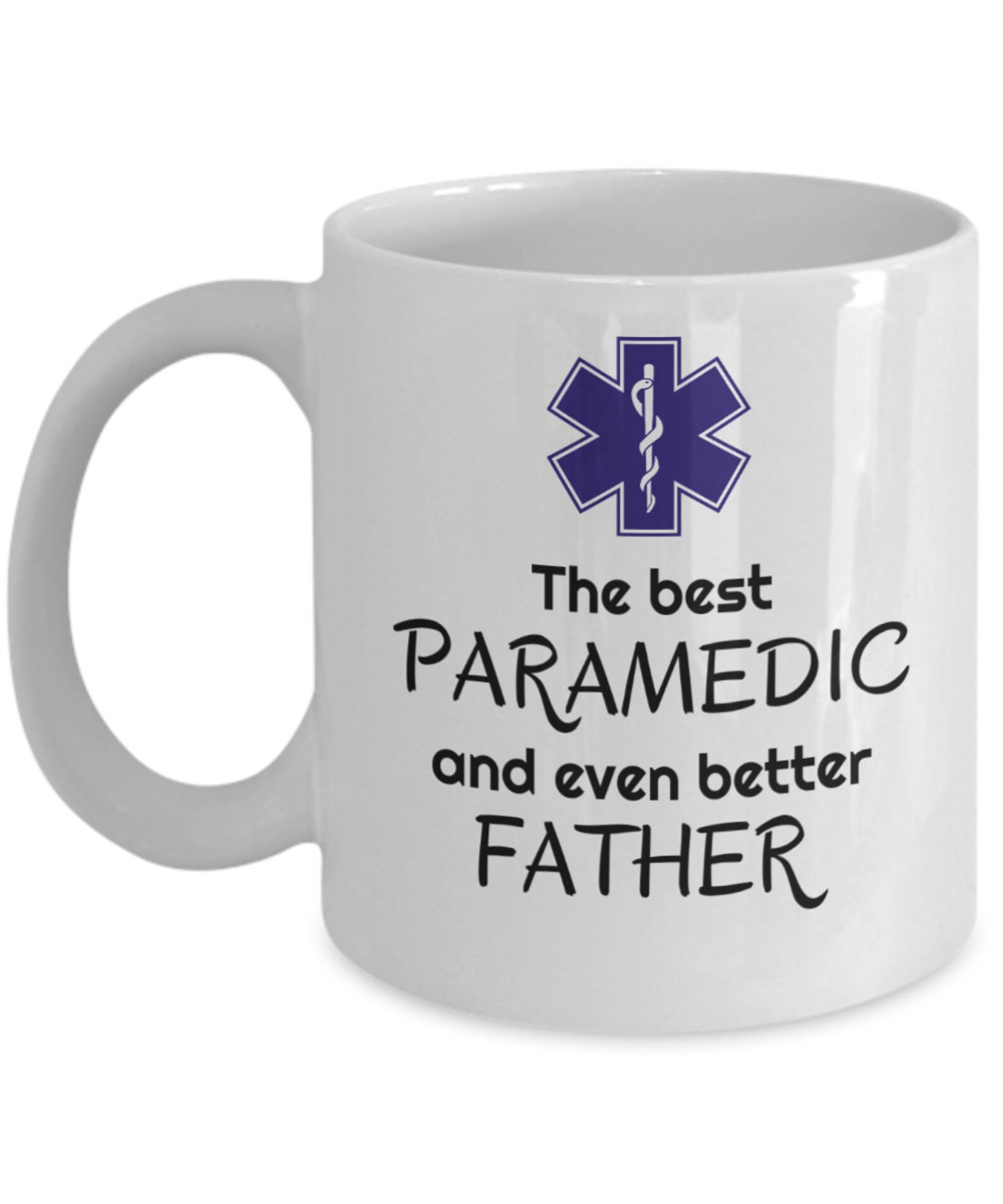 Paramedic Symbol Coffee Mug the Best Paramedic and Even - Etsy