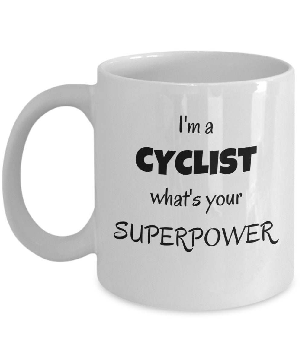 Cycling Coffee Mug I'm a Cyclist What's Your - Etsy