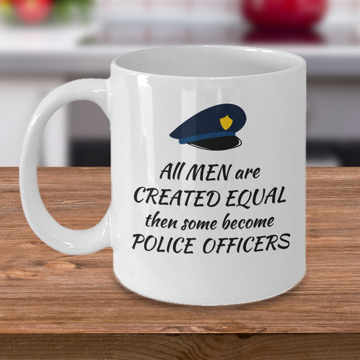 Police Officer Coffee Mug Some Men Become Police Officers | Etsy