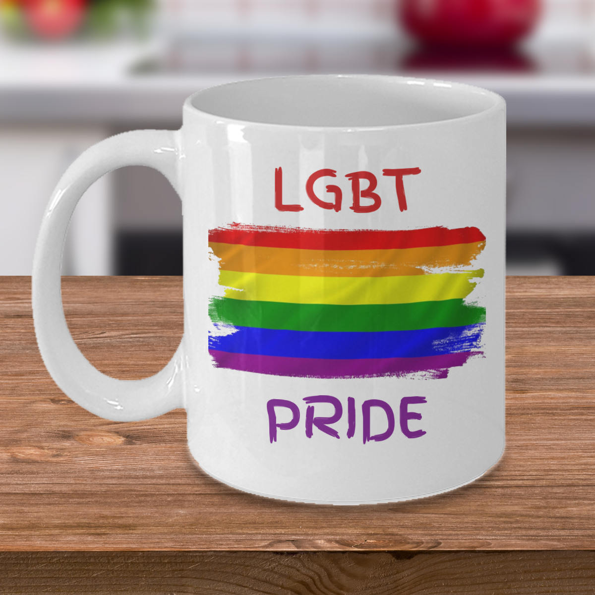 Gay Mug LGBT Pride Symbol Queer Rainbow Flag Pride Flag | Etsy