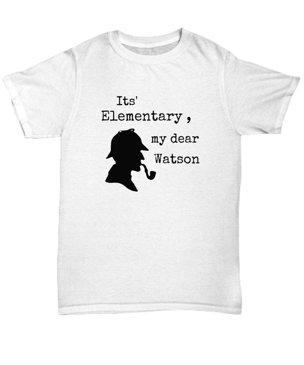 It's Elementary My Dear Watson Famous Detective Sherlock | Etsy