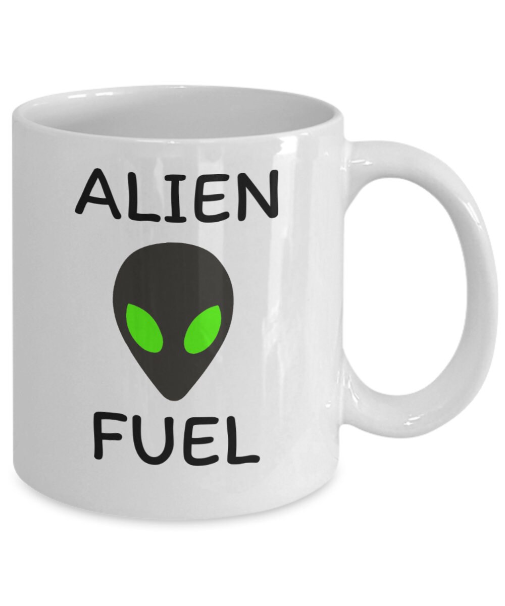 UFO Coffee Lover Enthusiast Gift Alien Fuel AREA 51 I - Etsy