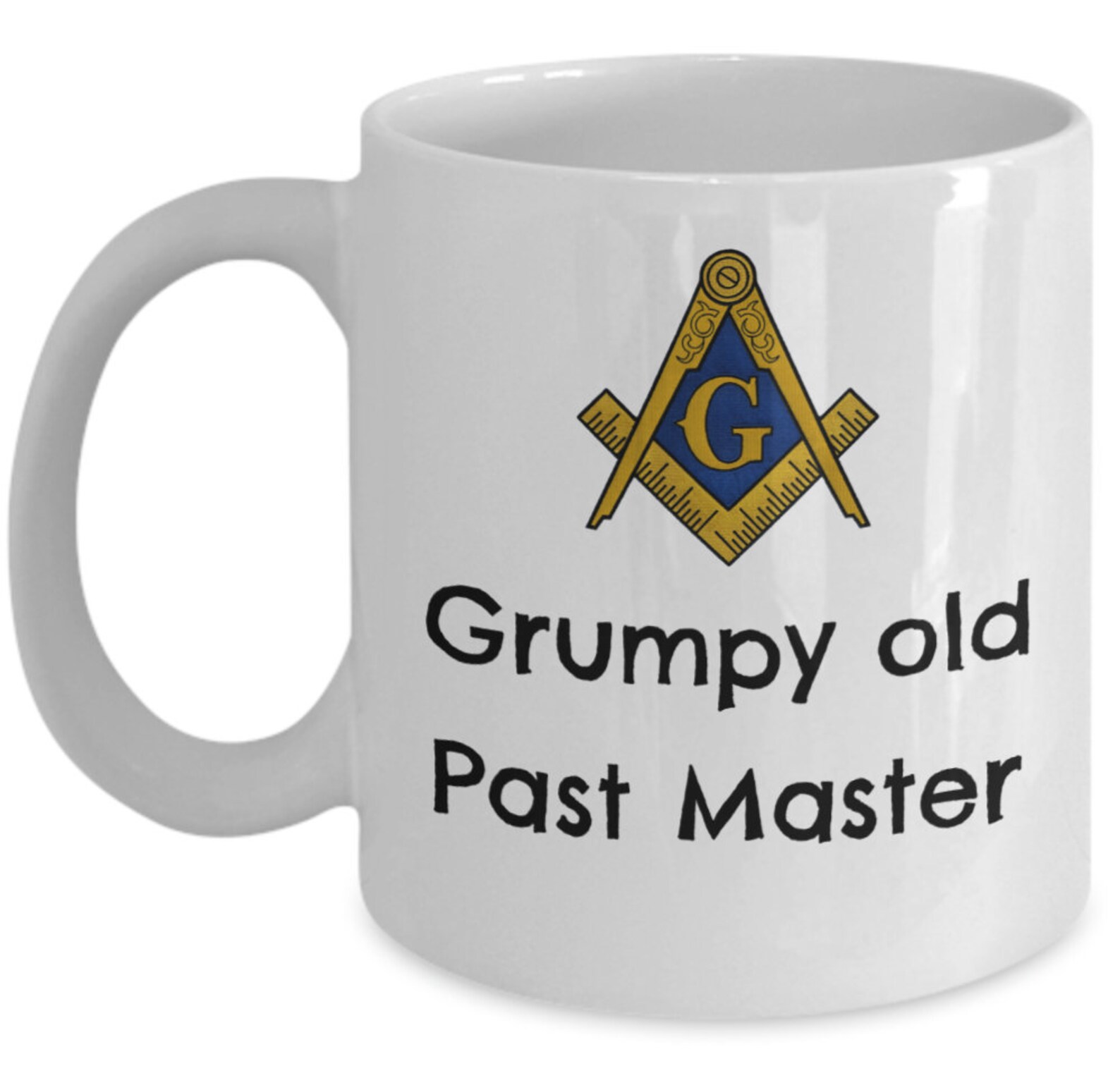 Freemason Coffee Mug Grumpy Old Past Master Funny Masonic - Etsy