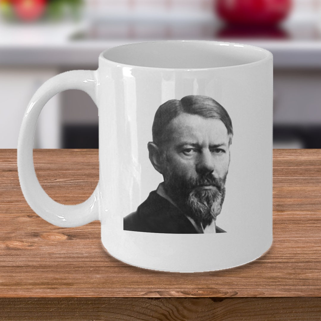 Max Weber Portrait - Sociology Mug Gift - Sociologist Graduation Gifts ...