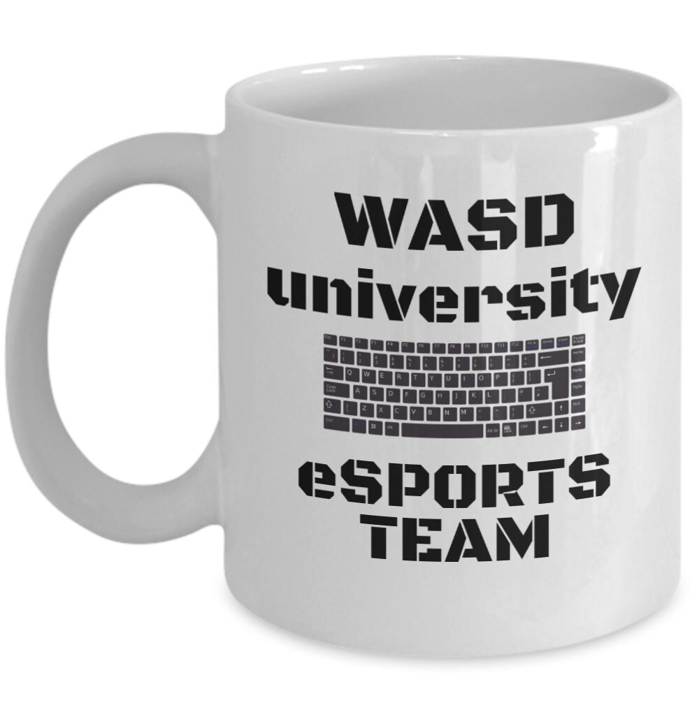 WASD University Gaming Gift Computer Science Geek Funny - Etsy