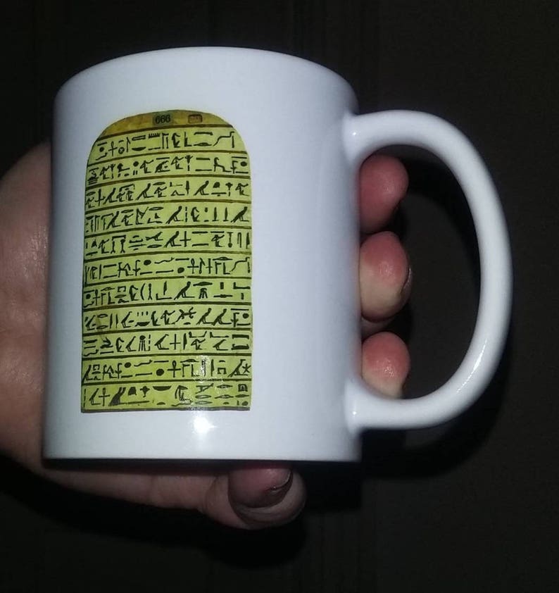 Thelema Coffee Mug Stele of Revealing Thelema Symbol Cup - Etsy