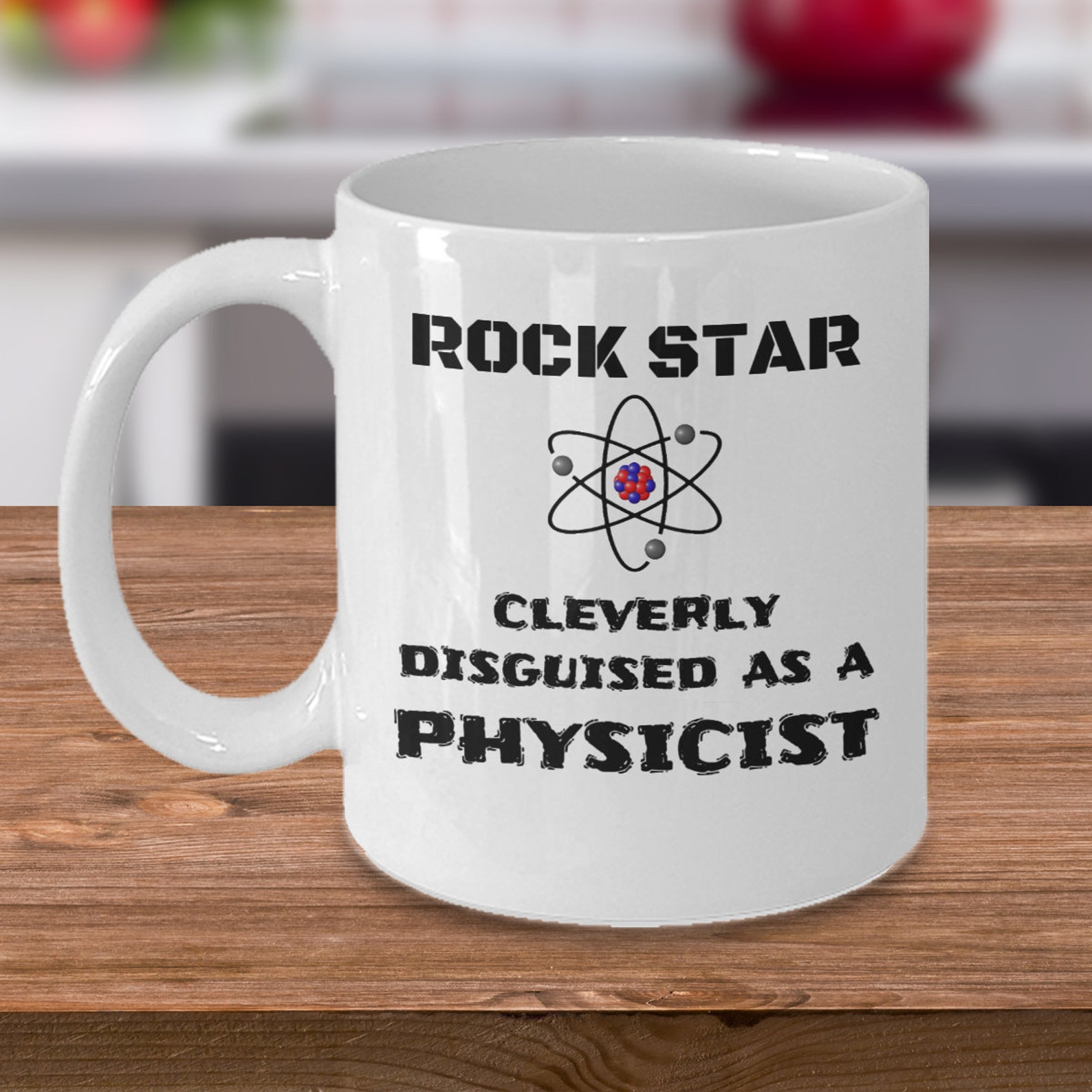 Rock Star Cleverly Disguised as a Physicist - Science Lover Gift ...