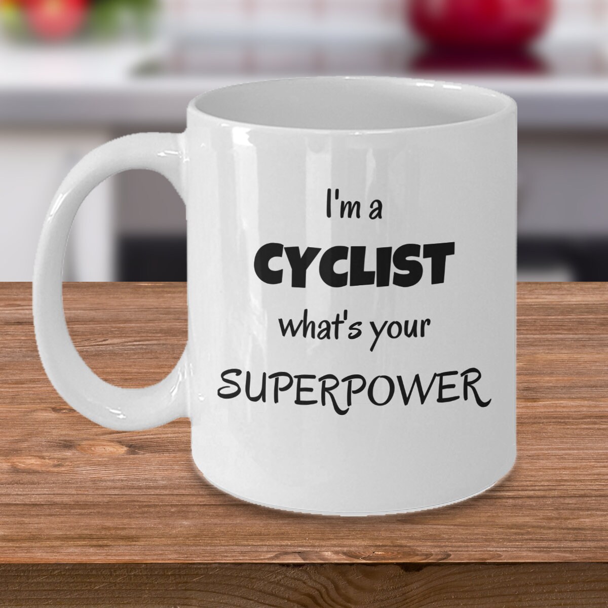 Cycling Coffee Mug I'm a Cyclist What's Your - Etsy