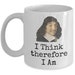 Philosophy Coffee Mug I Think Therefore I Am Latin Philosophical ...