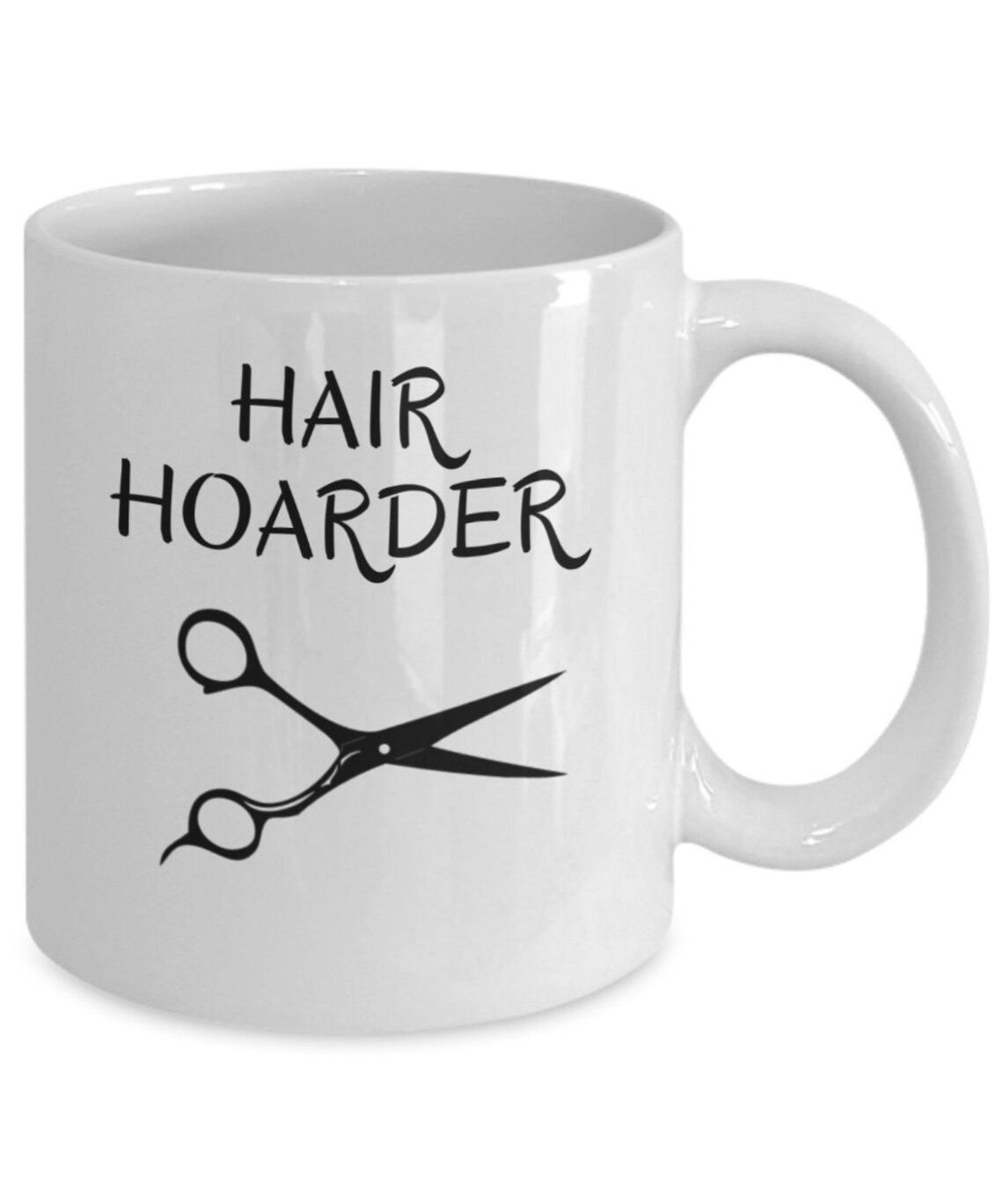 Funny Hairdresser Coffee Mug Hair Hoarder Barber Joke - Etsy