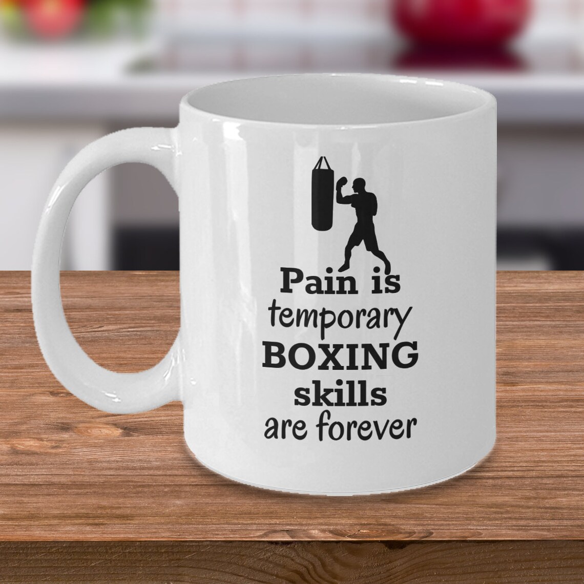 Boxing Mug Pain is Temporary Boxing Skills Are Forever - Etsy