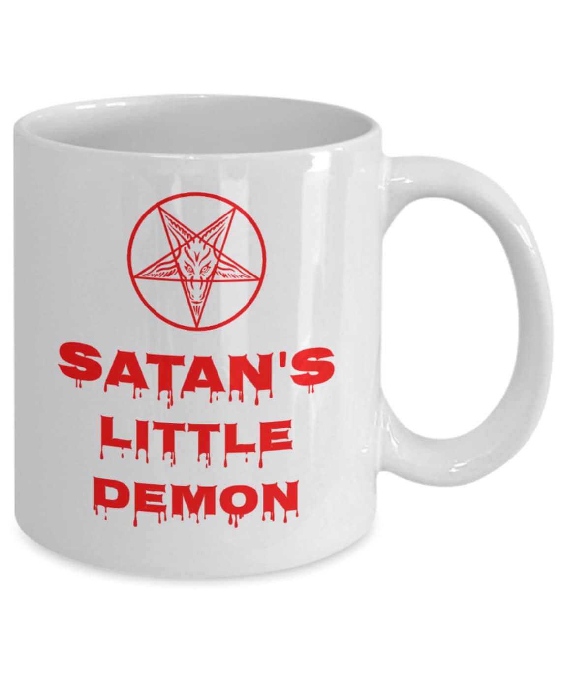 Esoteric Occult Coffee Mug Satan's Little Demon 666 - Etsy