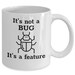 It's Not a Bug It's a Feature Funny IT Degree Write - Etsy