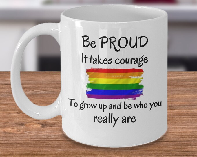 Gay Pride Parade Gift LGBT Coffee Mug Love Has No Gender - Etsy